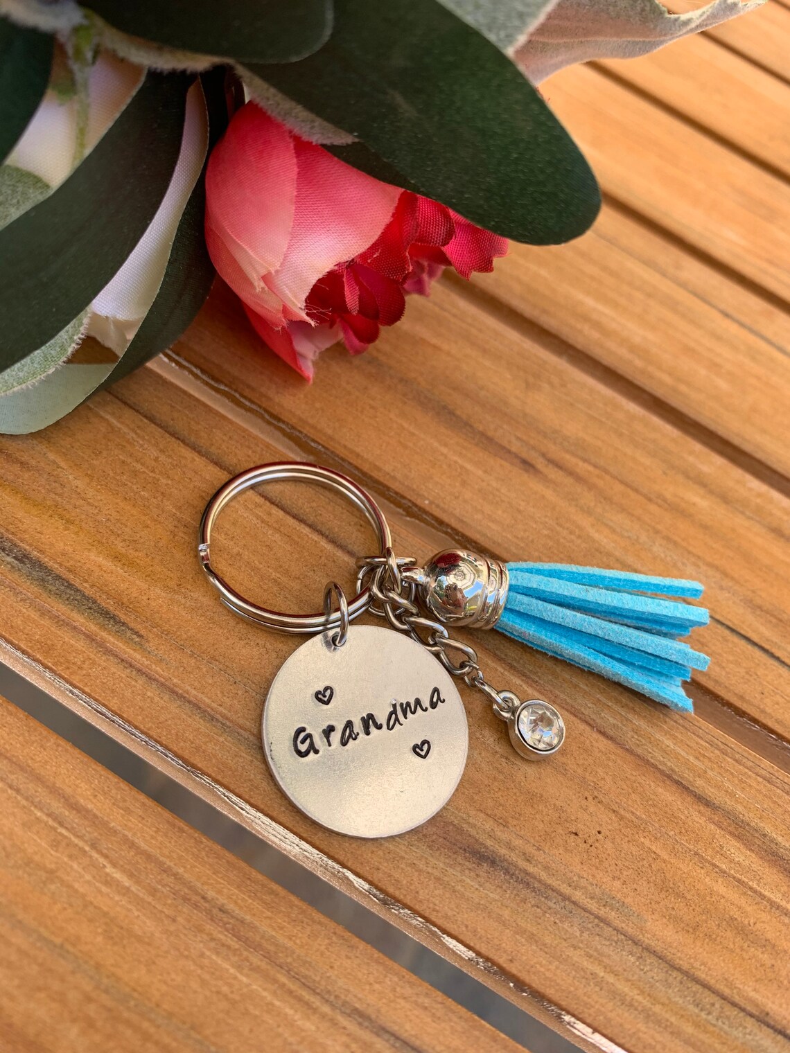 Grandma Key Ring Mothers Day Gifts Personalized Grandma Gift - Etsy