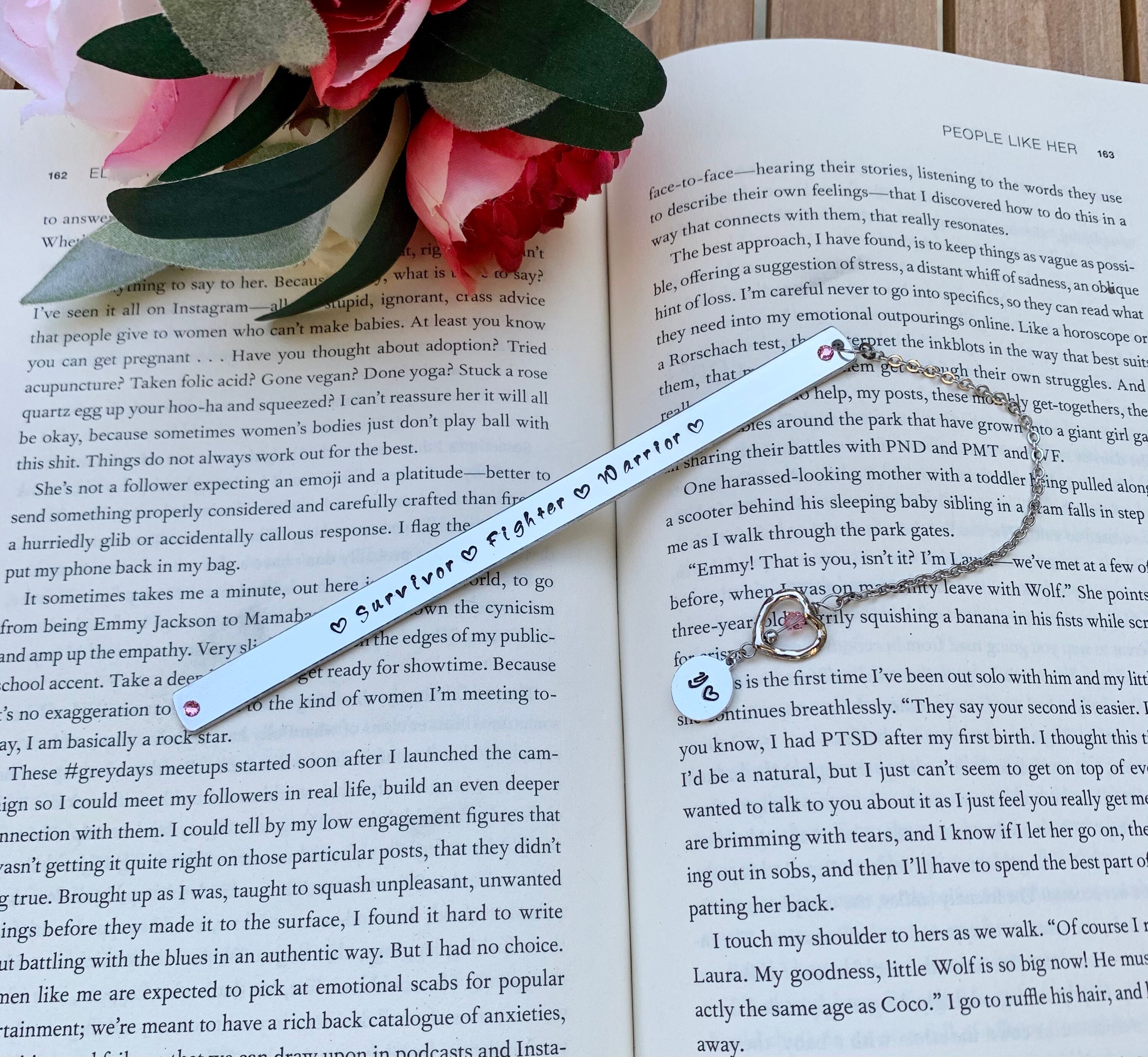 Book club book lover bookmark quote bookmark Personalized | Etsy
