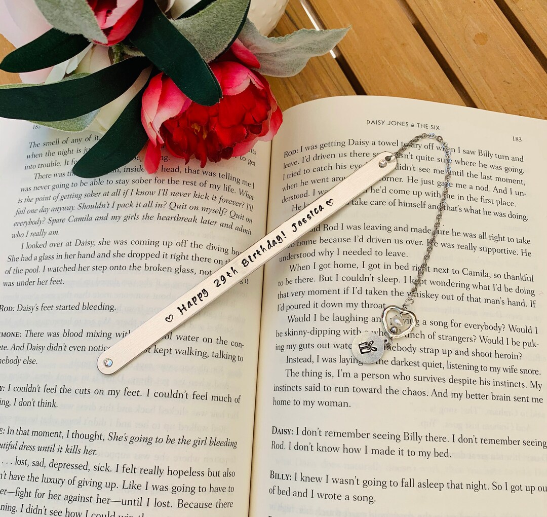 Personalized Metal Birthday Bookmark: "aged to Perfection" Gift - Etsy