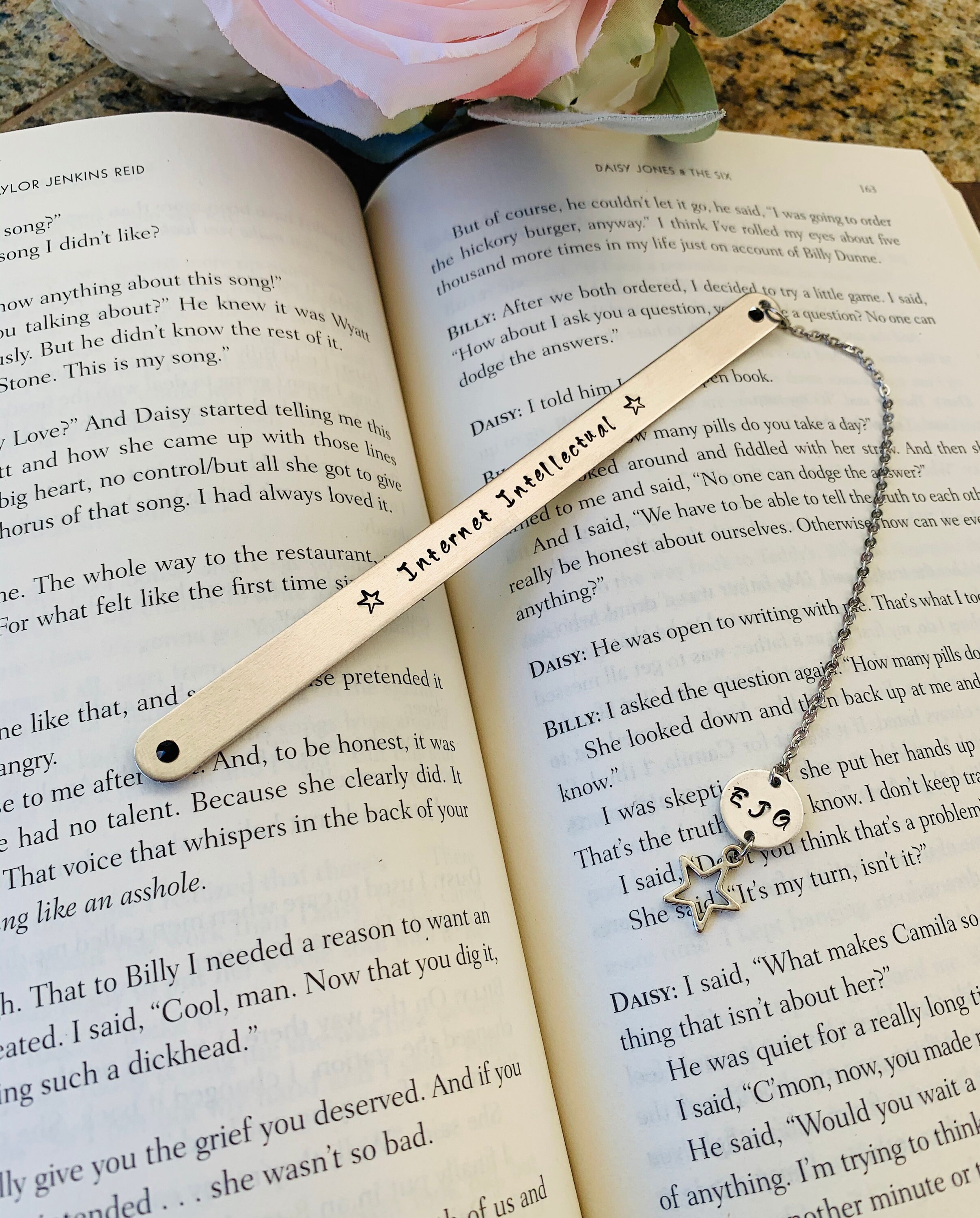 Book club book lover bookmark quote bookmark Personalized | Etsy