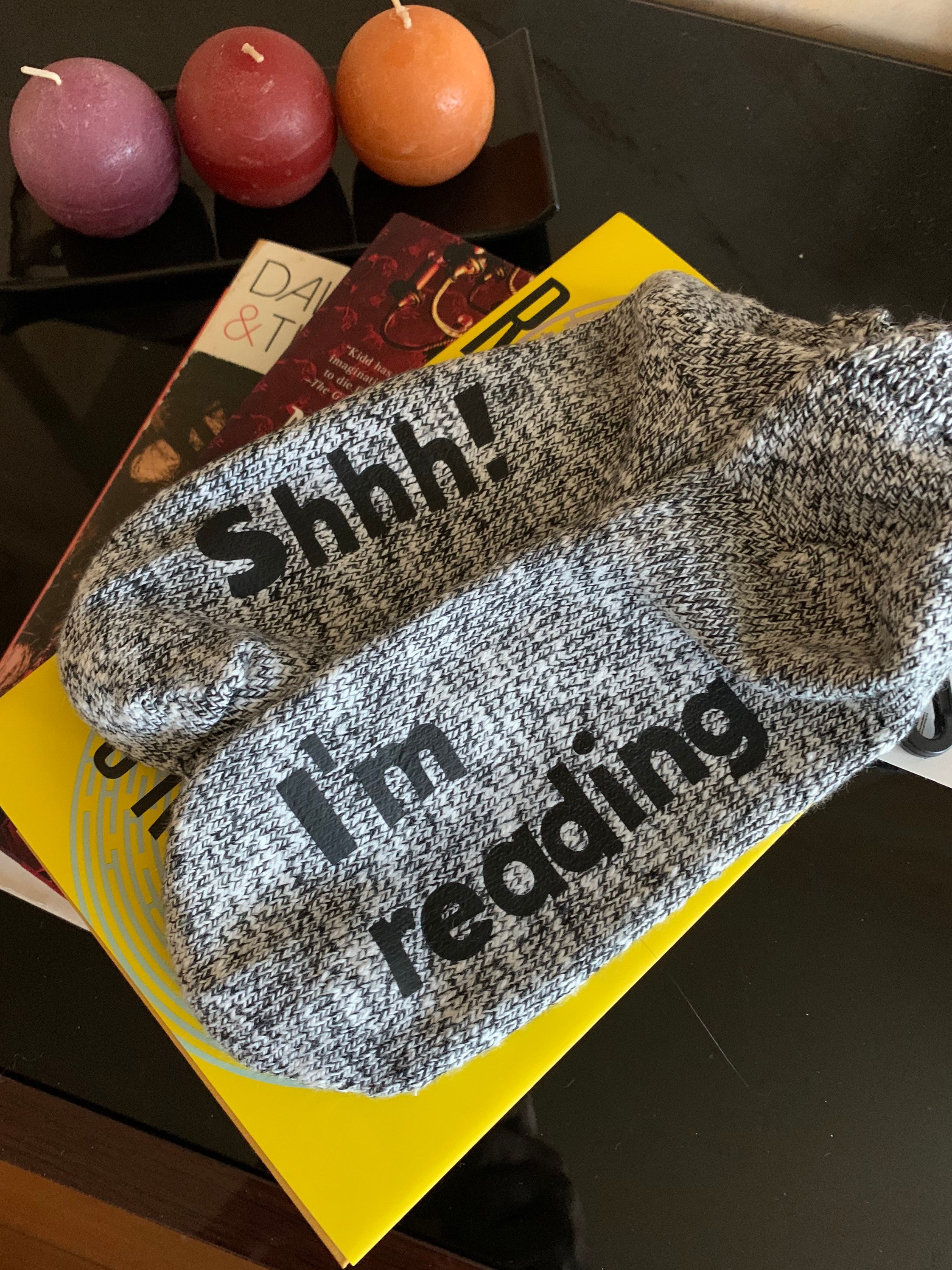 Graphic Socks for Anyone Book Nerd Socks Book Lover Socks | Etsy