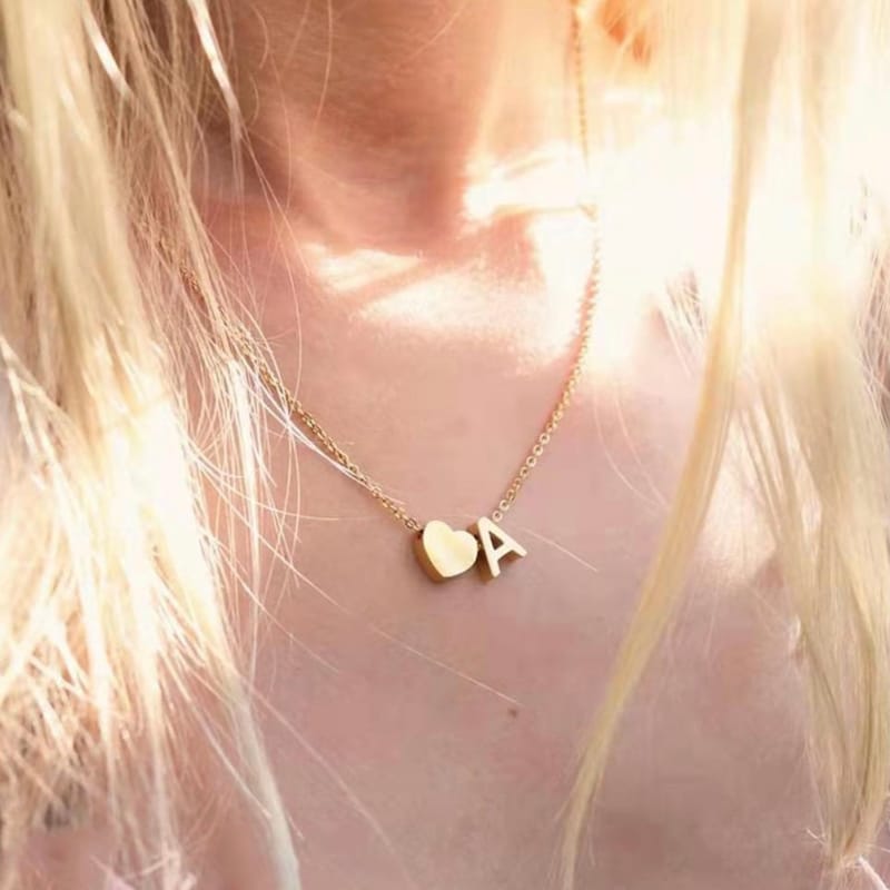 Initials With Heart - Etsy