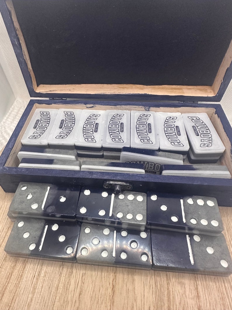 Cowboys Double Six Dominos - Etsy