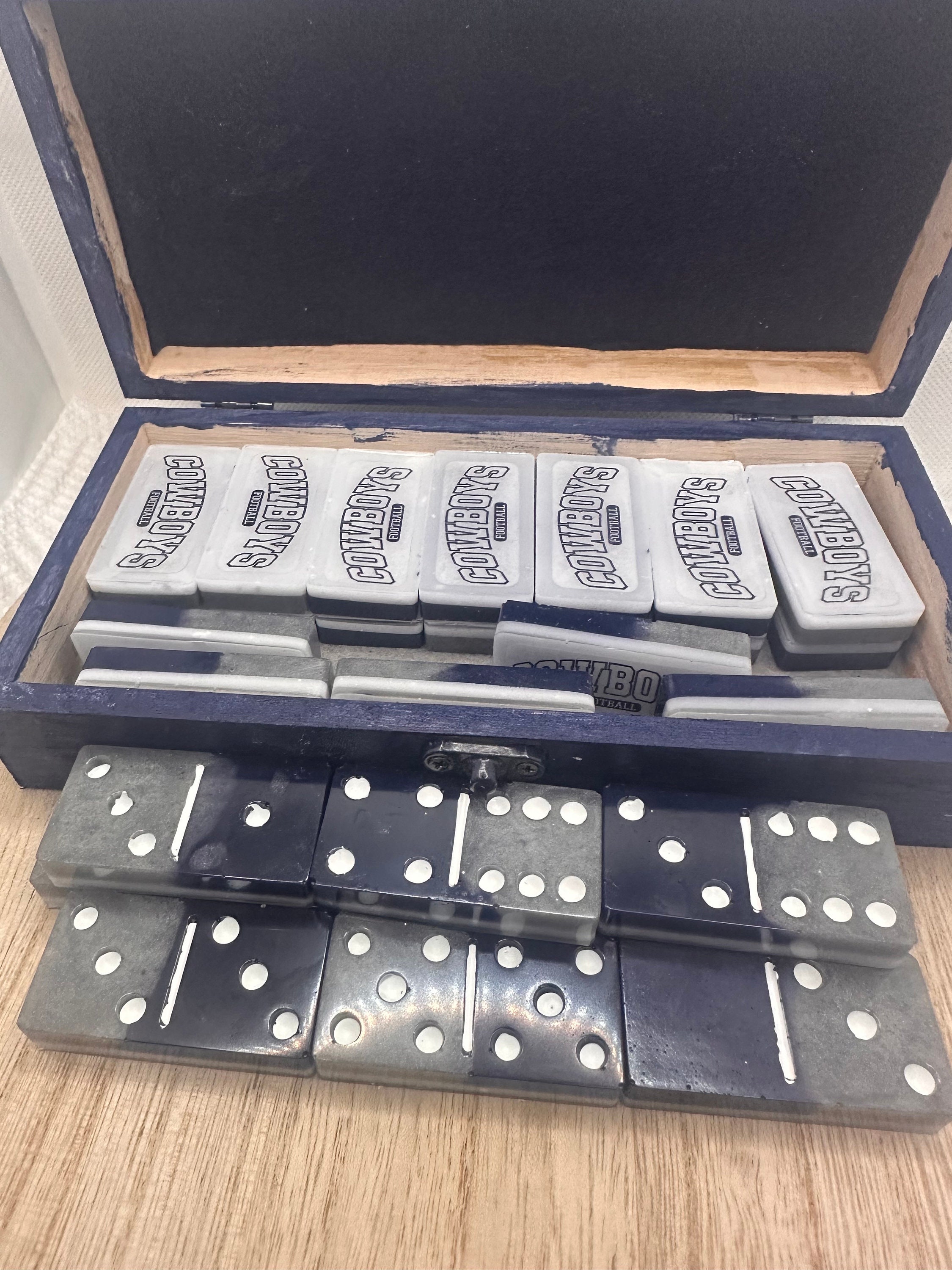 Cowboys Double Six Dominos - Etsy