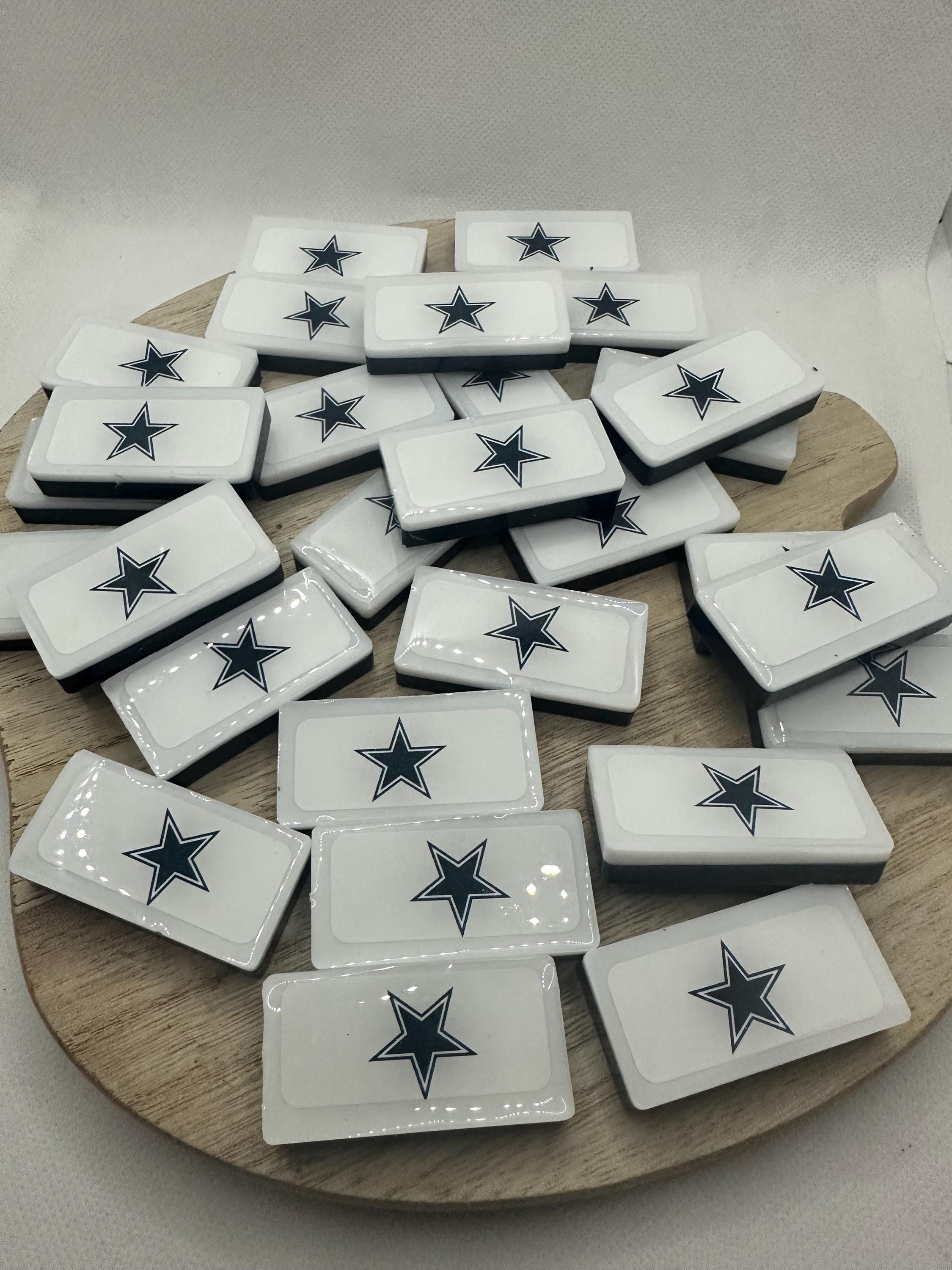Cowboys Double Six Dominos - Etsy