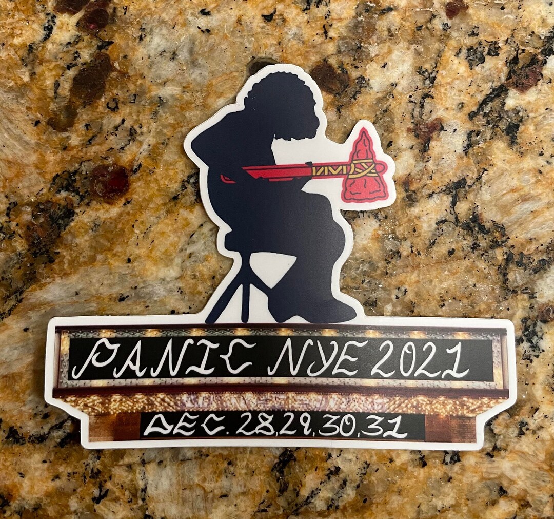 Widespread Panic Michael Houser Atlanta Braves New Years Eve Sticker - Etsy