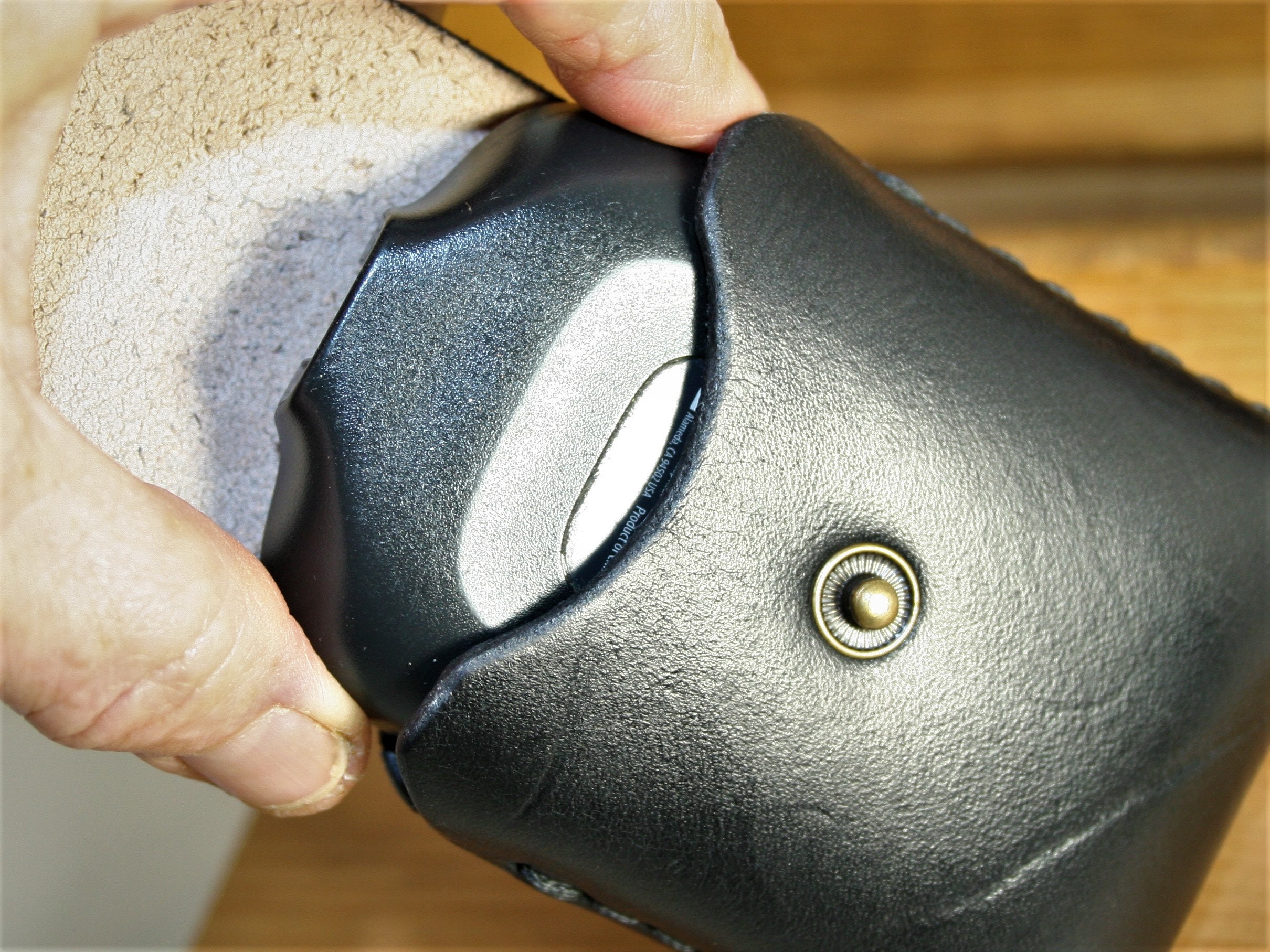 Freestyle Libre 2 Holster / Pouch With Strong Metal Belt Clip. Leather ...