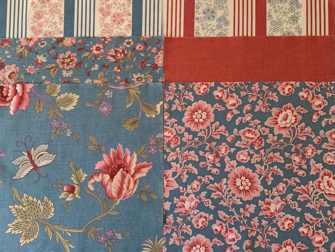 31 Pc Bundle Moda Fabrics French General Le Bouquet Francais - Etsy