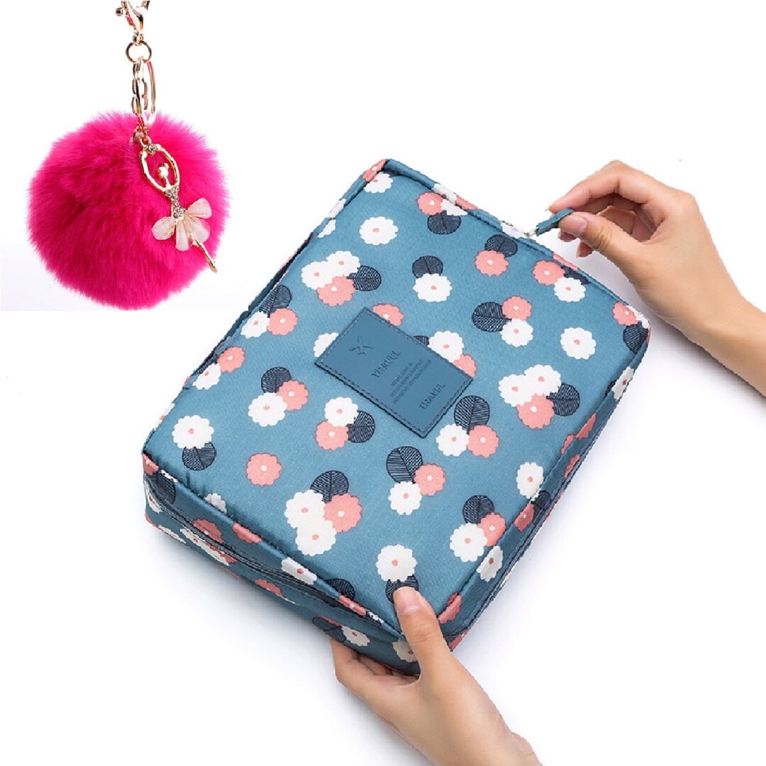 Make up Bag - Toiletry Bag for Women and Girls - Cosmetic Organizer ...