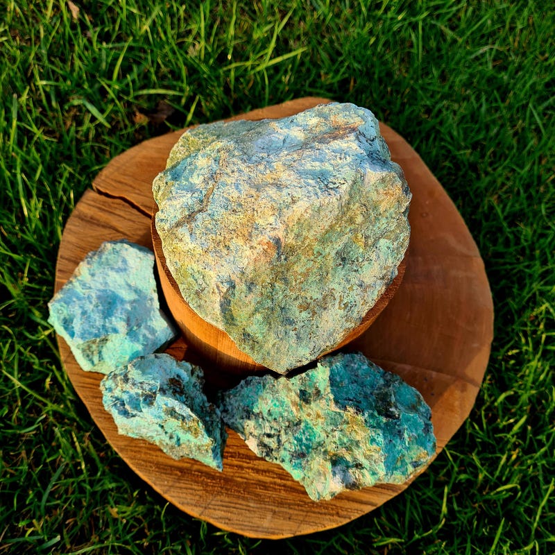 Raw Turquoise - Etsy