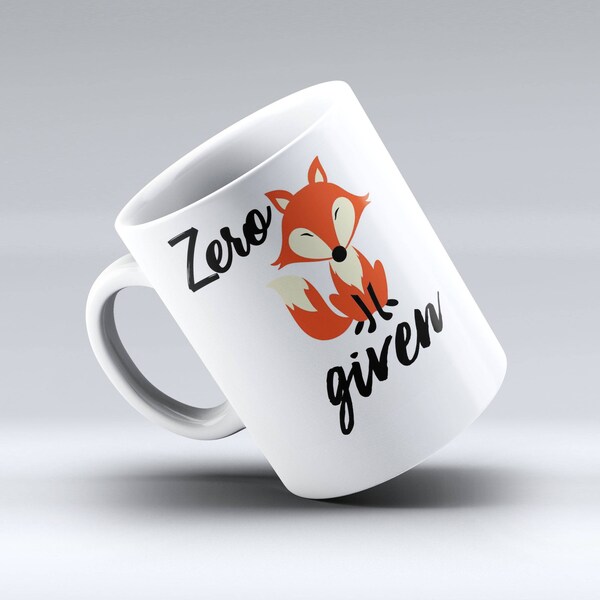 Zero Fox Given Mug - Etsy
