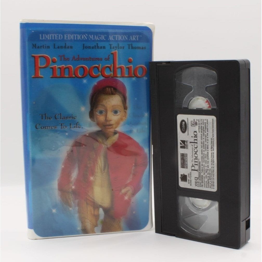 The Adventures Of Pinocchio 1996 Vhs
