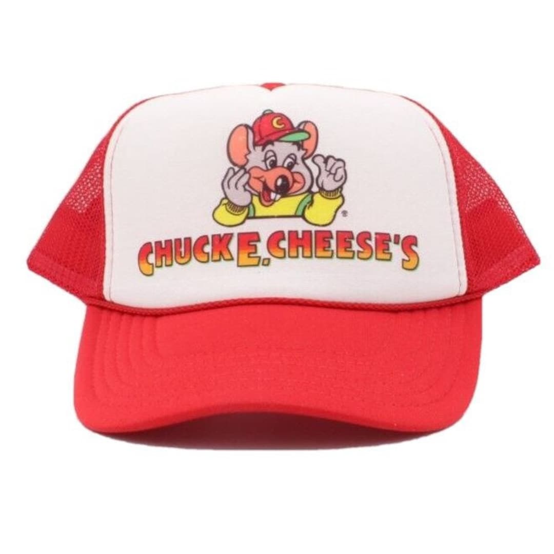 Chuck E Cheese Hat Vintage Restaurant Old School Hats 1990s Etsy
