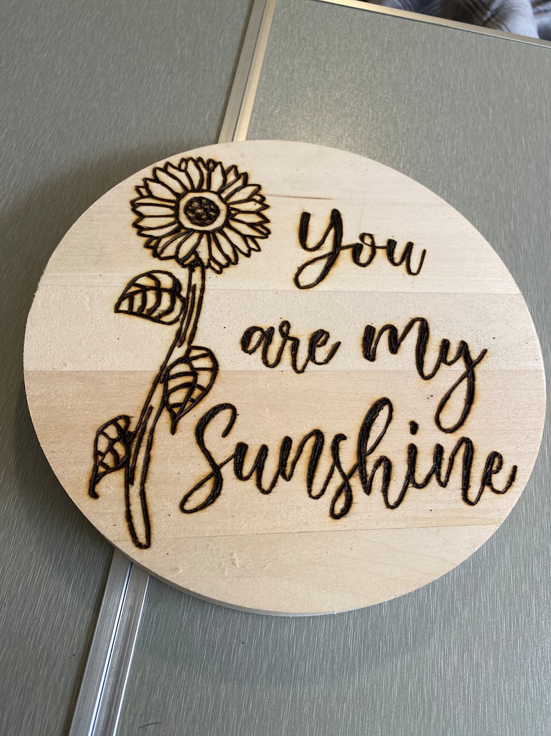 Custom Wood Burning Sign - Etsy