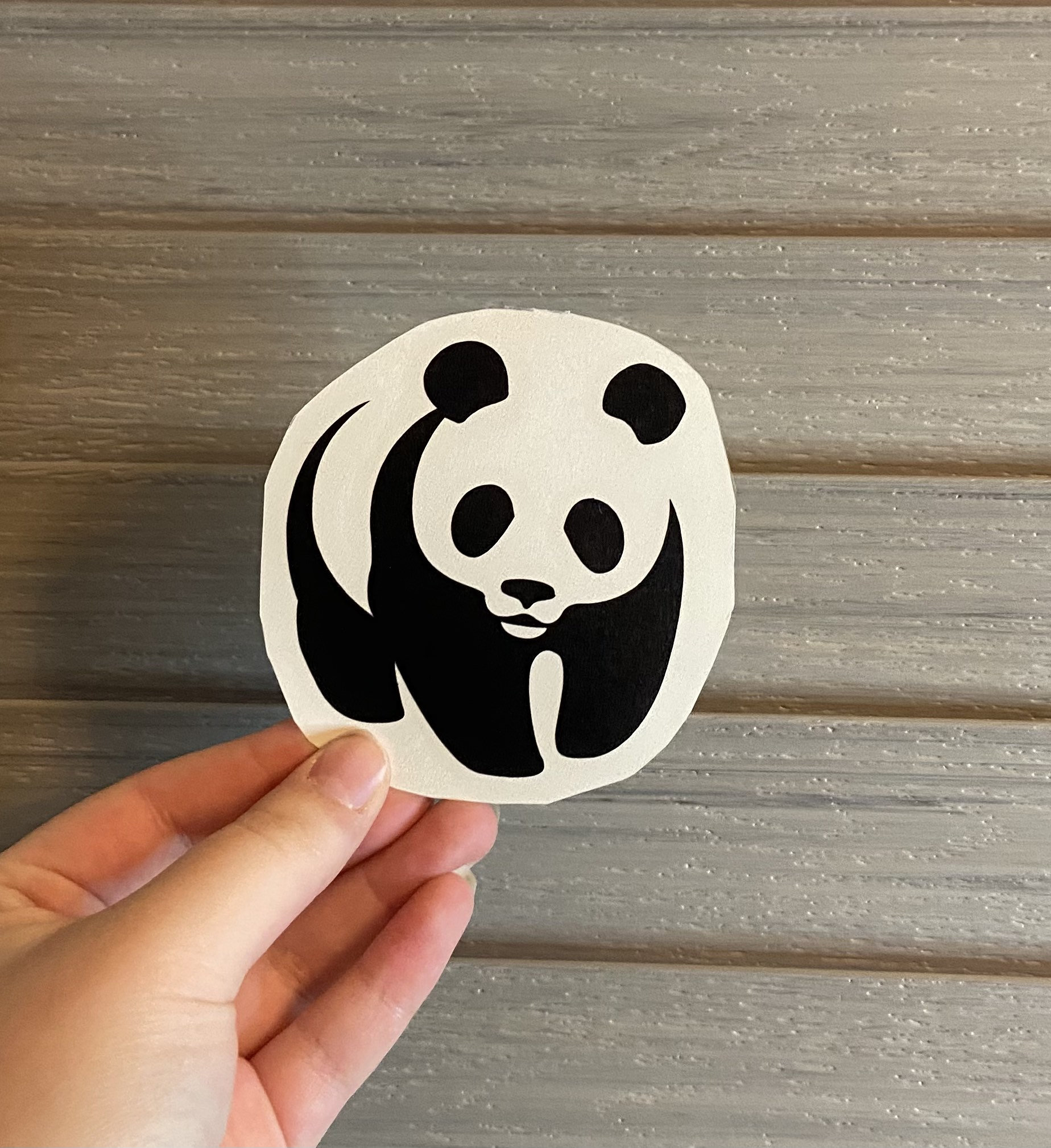 Panda Vinyl Sticker Car Decal Laptop Sticker Water Bottle | Etsy