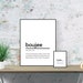 BOUJEE Word Definition Printable Wall Art Home Wall Decor Urban ...