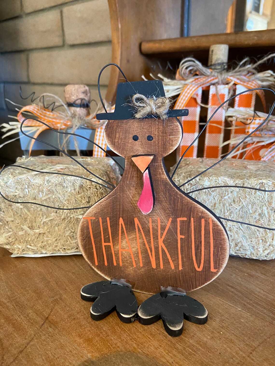 DIY Wood Turkey Unpainted - Etsy