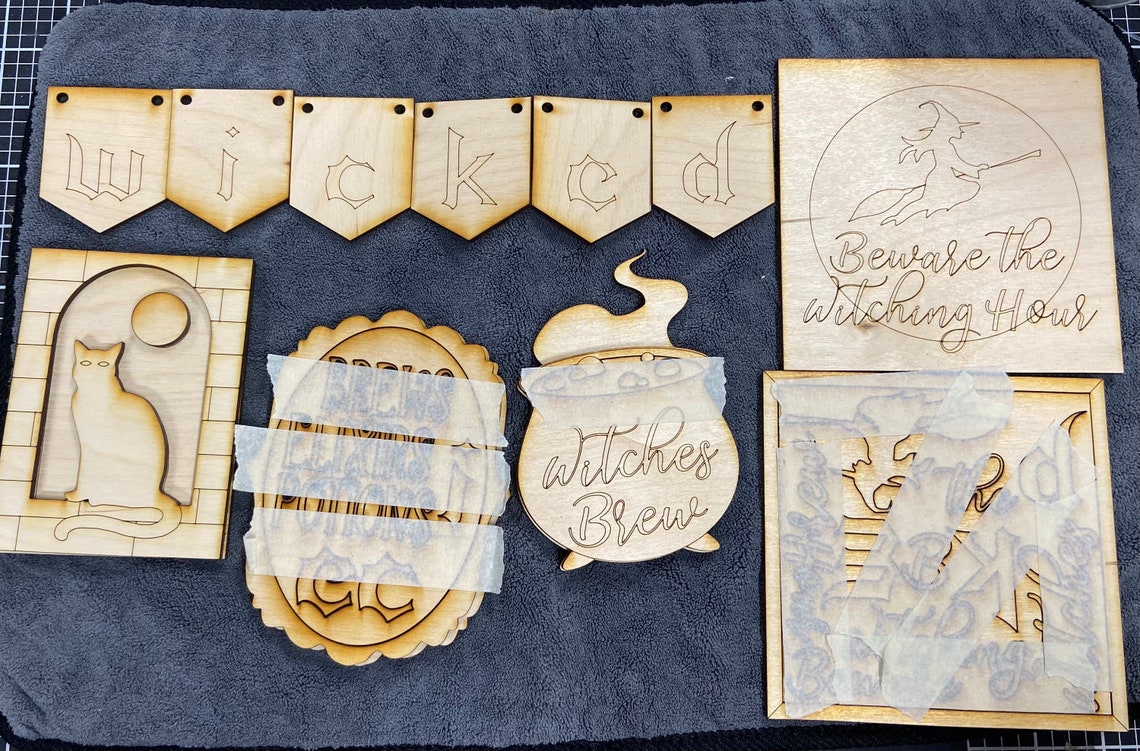 DIY Wicked Halloween Tray - Etsy