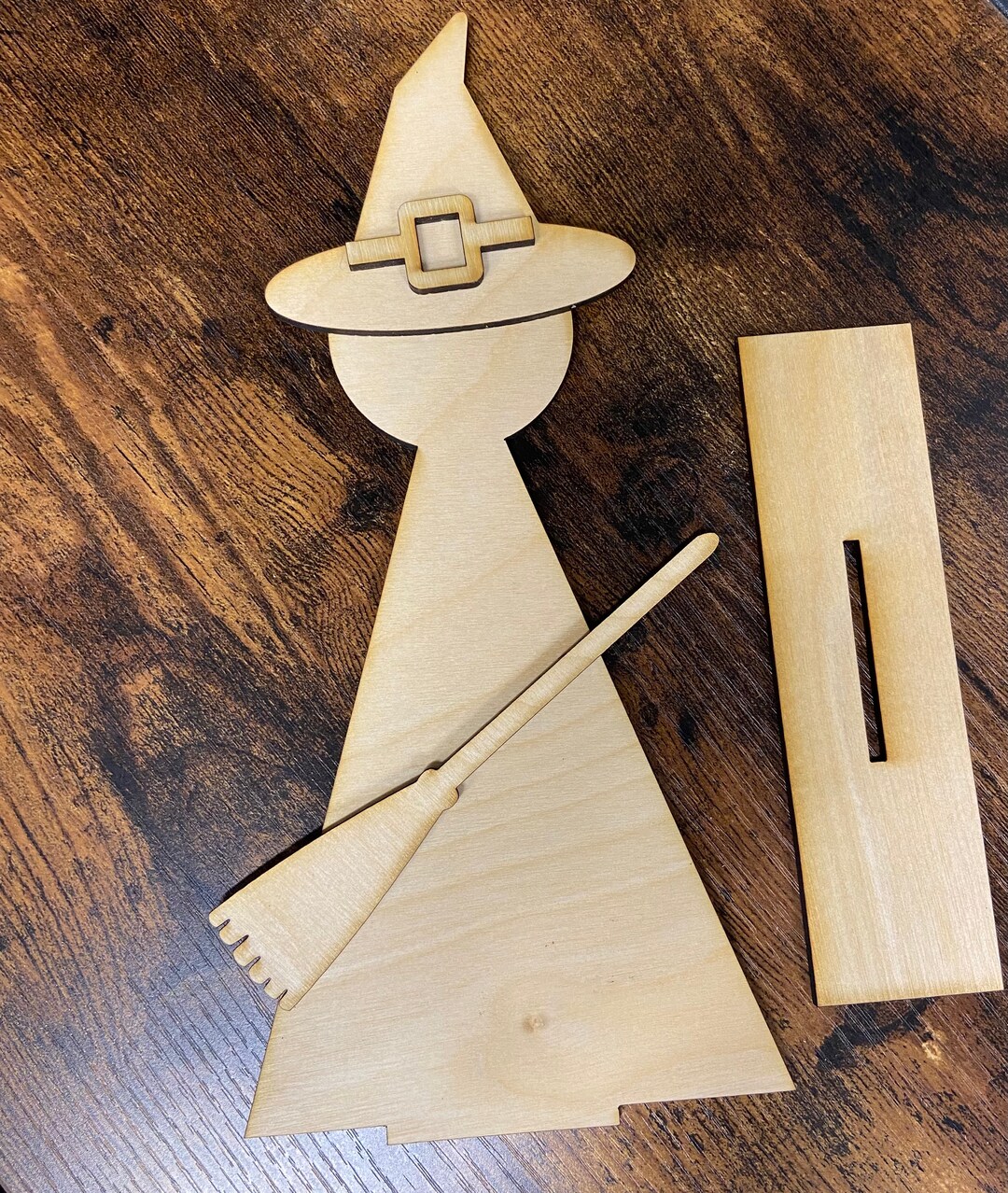 Basic DIY Witch UNPAINTED - Etsy