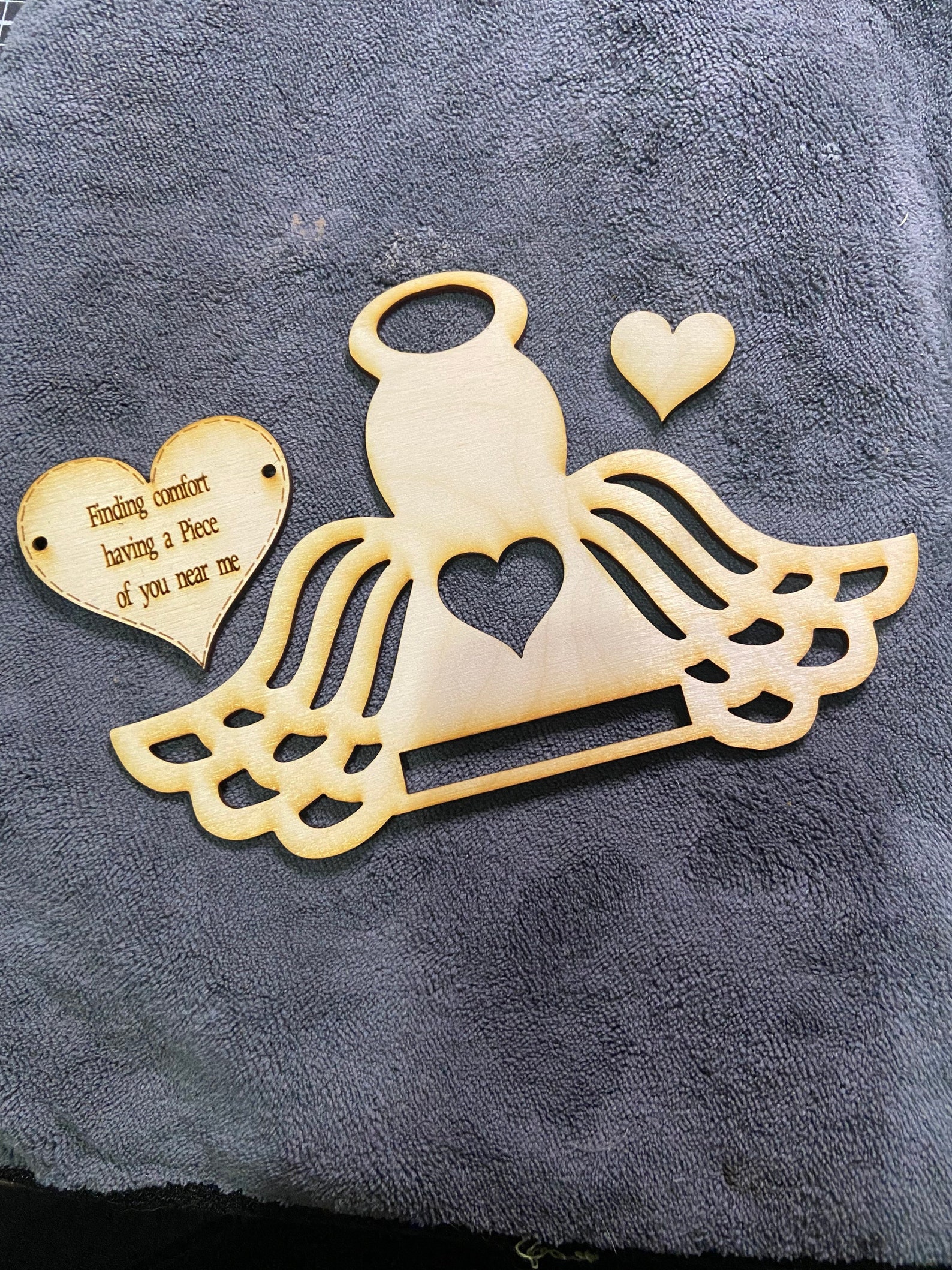 DIY Comfort Angel for Fabric (unpainted) - Etsy