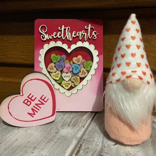 Conversation Hearts Box - Etsy