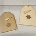 Snowmen Gift Tag Set DIY Unpainted - Etsy