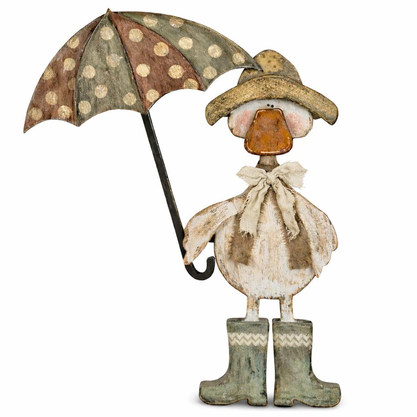 Duck With Umbrella UNPAINTED / Unassembled DIY Kit (blank) - Etsy