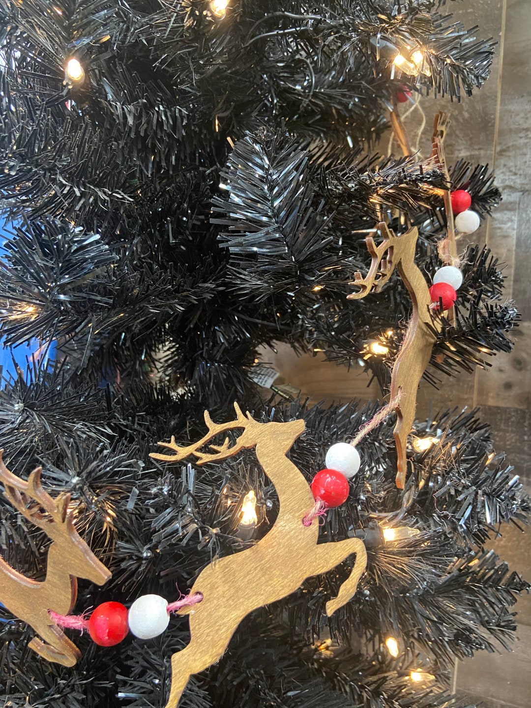Santa Garland DIY Unpainted - Etsy