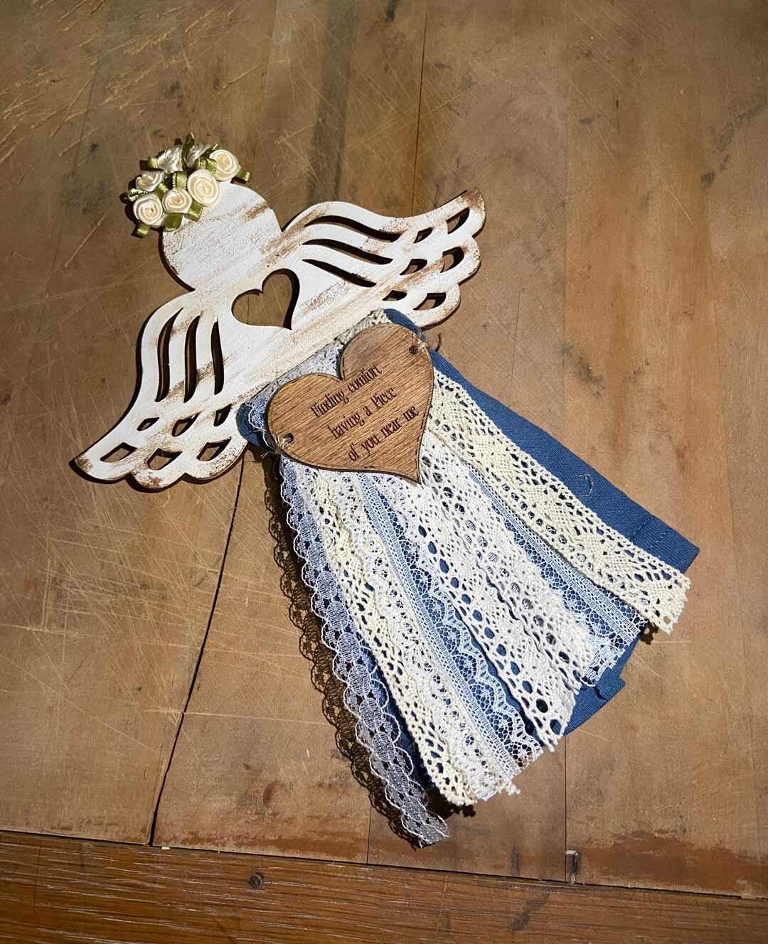 DIY Comfort Angel for Fabric (unpainted) - Etsy