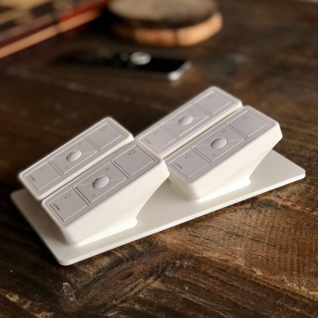 Lutron Caseta Pico Quadruple (2+2) Remote Control Pedestal/stand/holder ...