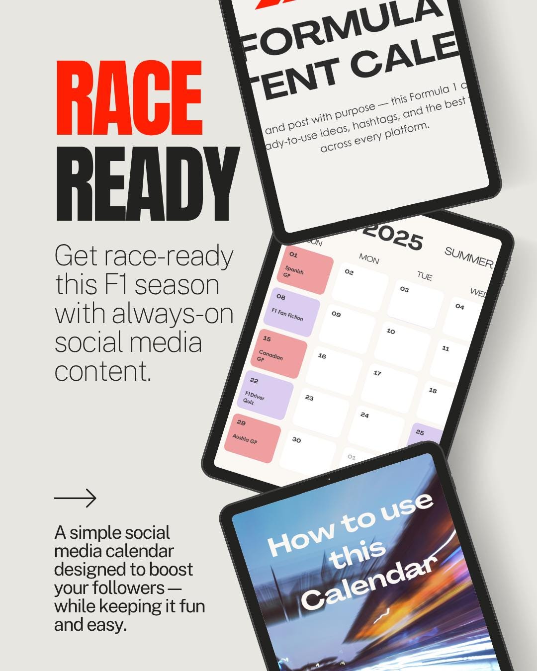 Formula 1 July Content Calendar 2025 – F1 Digital Download for Fans ...