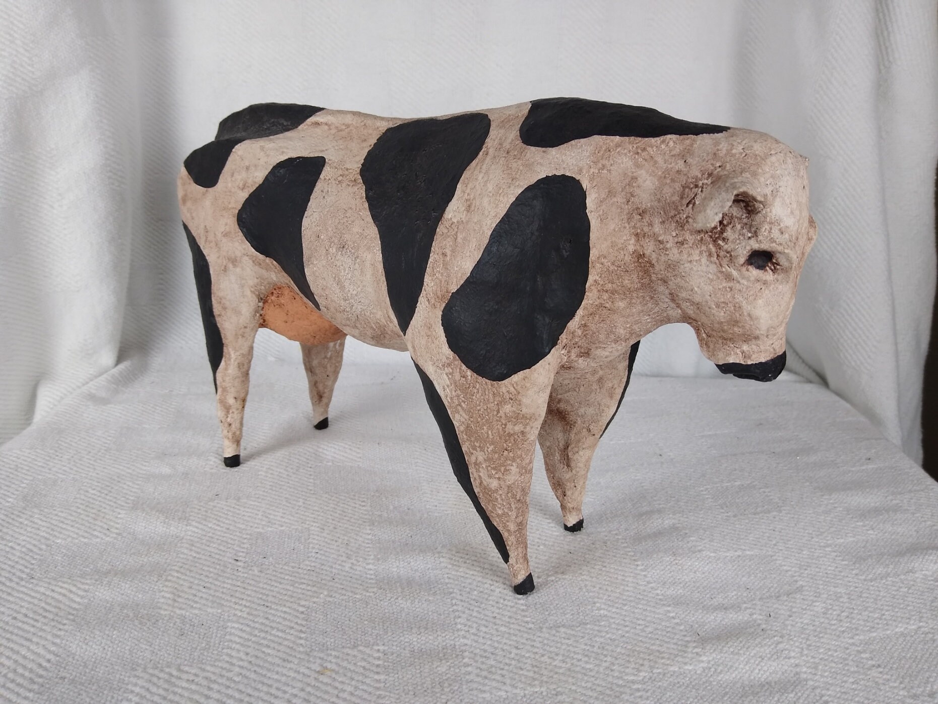 J. Hughes Folk Art Signed 11 Plus Long - Etsy