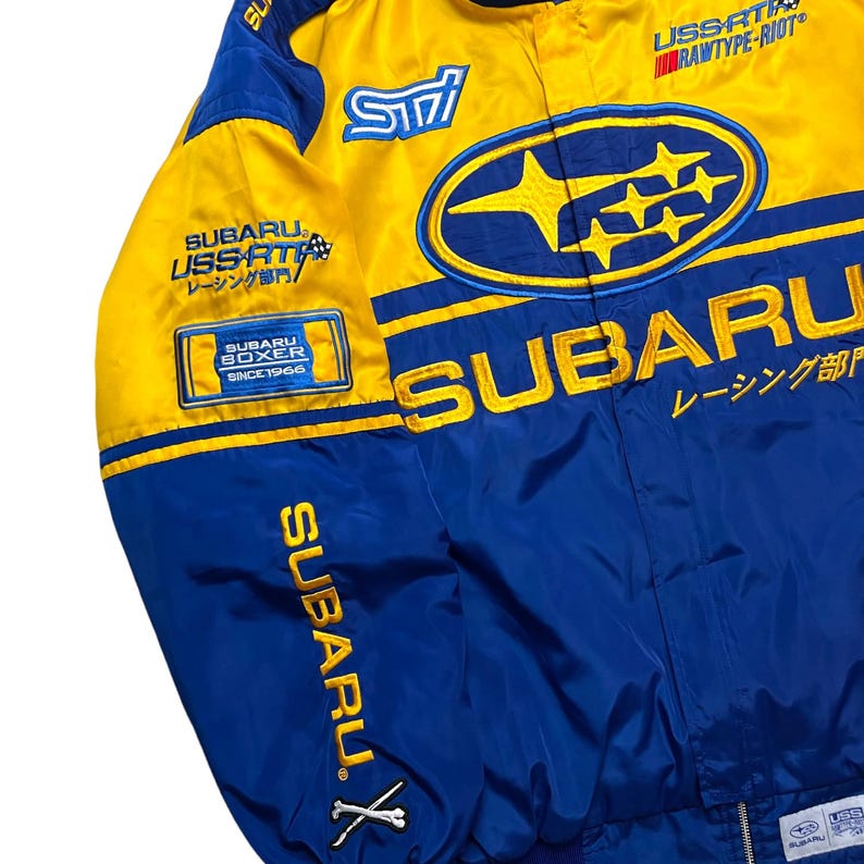 Subaru X Rawtype Riot World Rally Team STI Racing Jacket - Etsy
