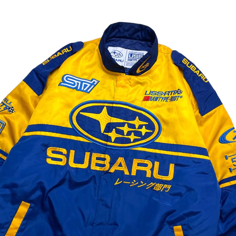 Subaru X Rawtype Riot World Rally Team STI Racing Jacket - Etsy