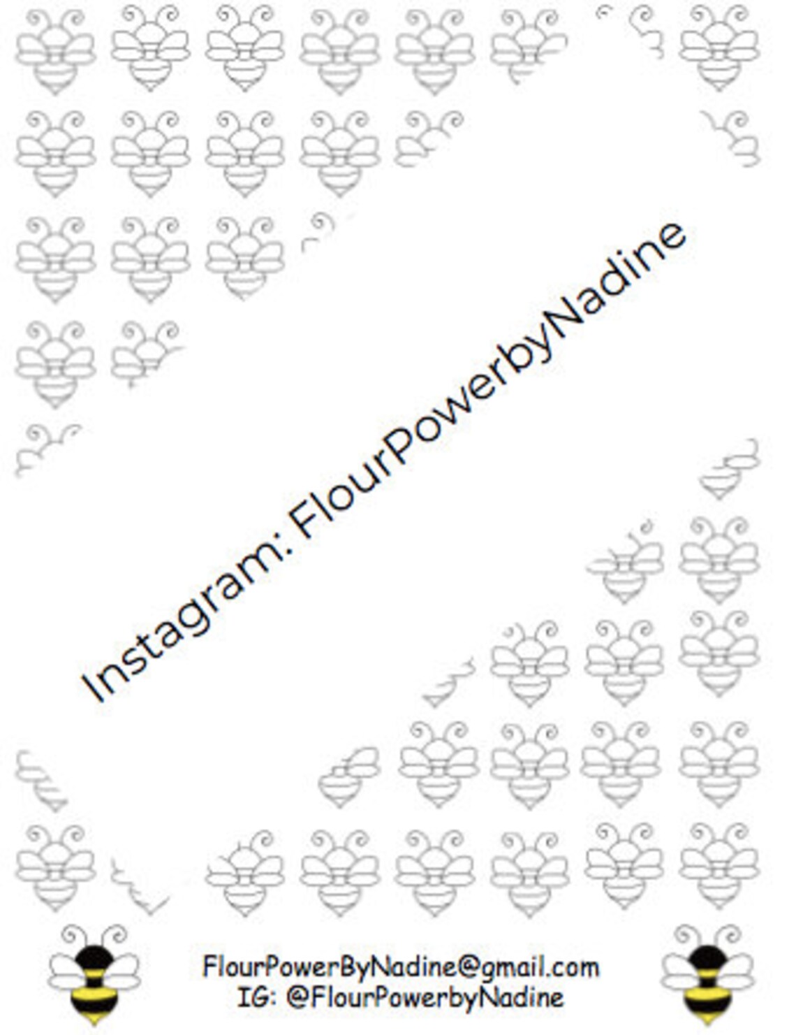 Bumble Bee Royal Icing Transfer Sheets (3 Sizes) - DIGITAL DOWNLOAD - Etsy