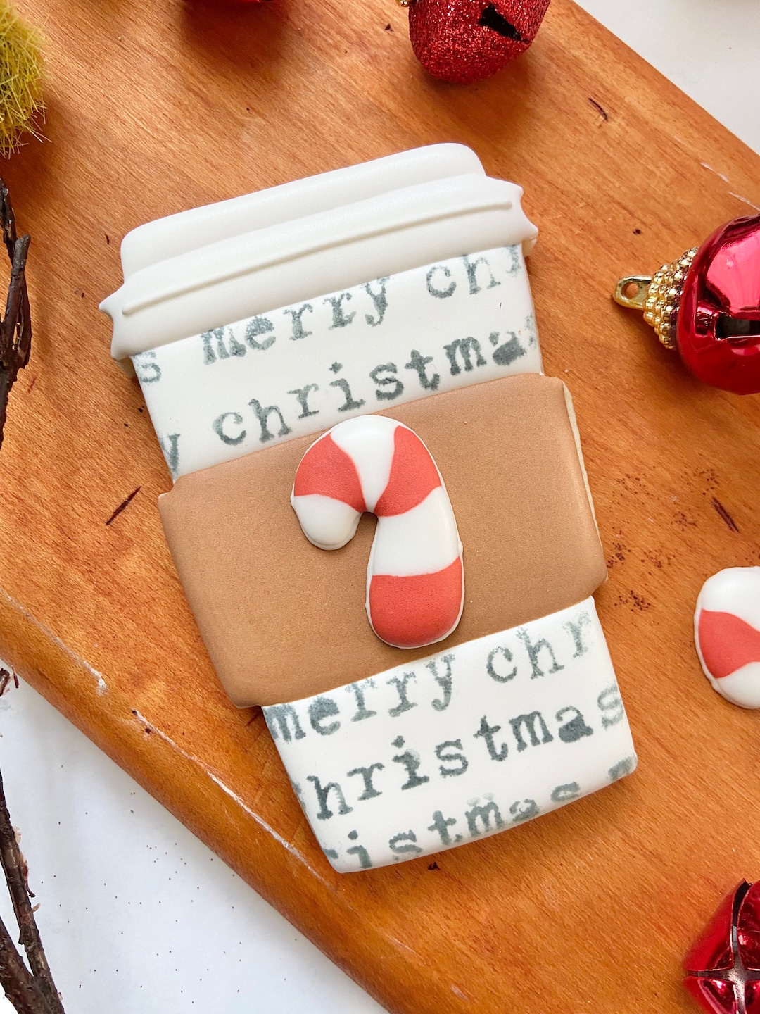 Candy Cane Royal Icing Transfer Sheets 3 Sizes DIGITAL DOWNLOAD - Etsy