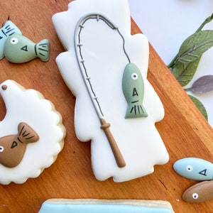 Fish Bundle Royal Icing Transfer Sheets (2 Designs, 2 Sizes Each ...