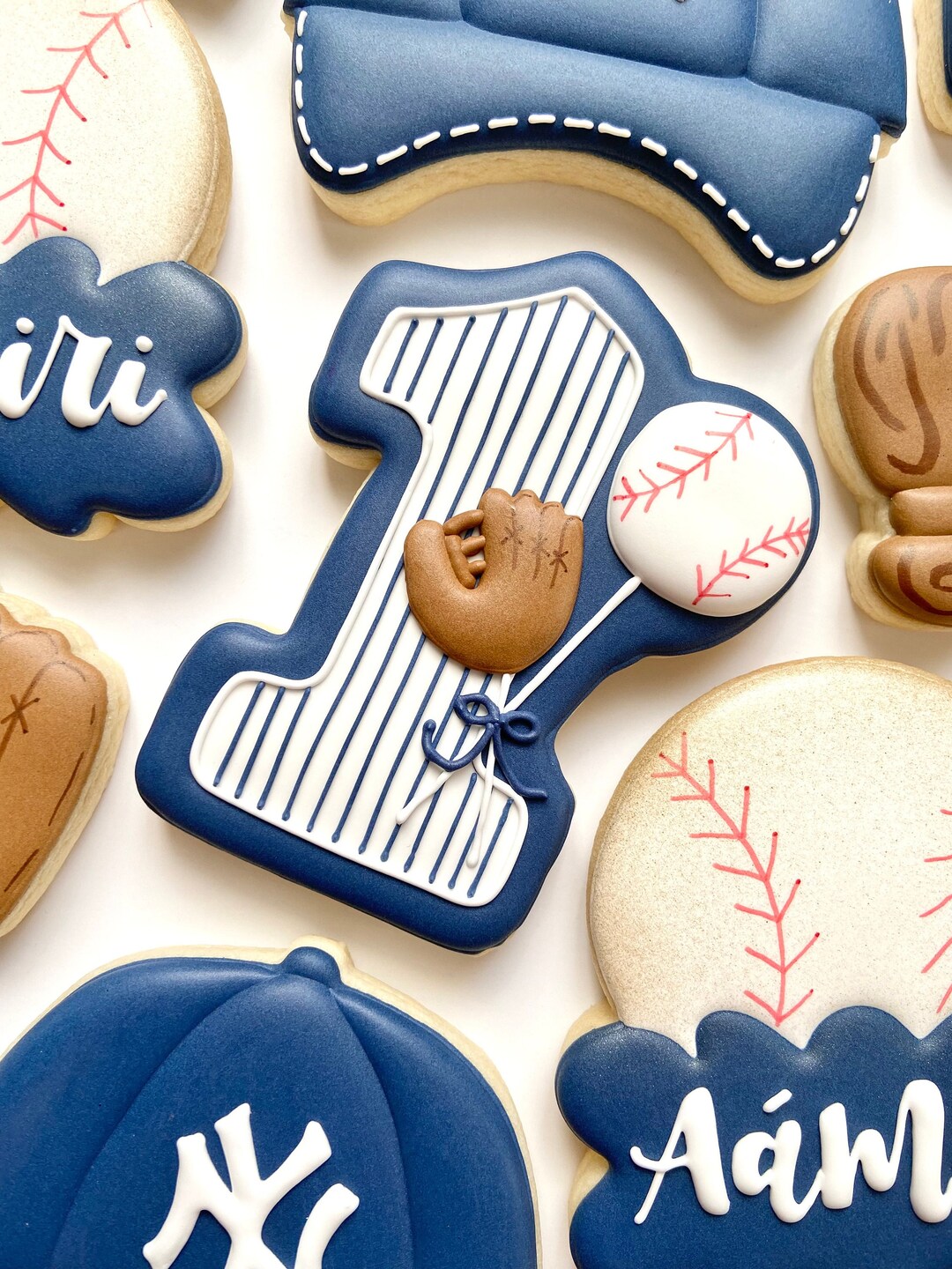 Baseball Bundle Royal Icing Transfer Sheets (3 Designs, 2 Sizes Each ...
