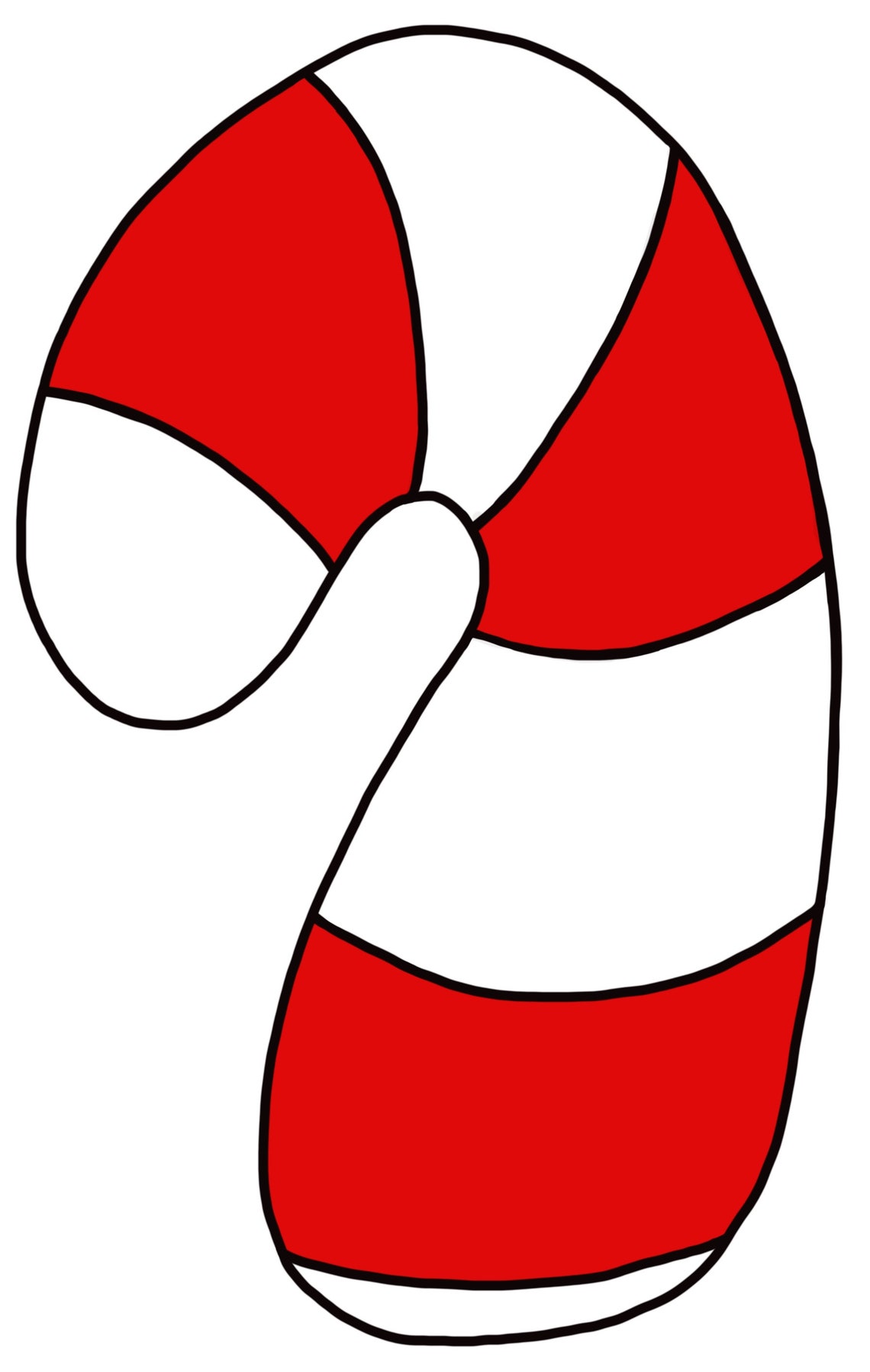 Candy Cane Royal Icing Transfer Sheets 3 Sizes DIGITAL - Etsy