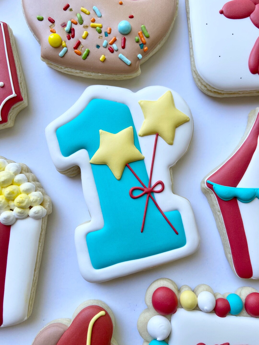 Star Royal Icing Transfer Sheets 3 Sizes DIGITAL DOWNLOAD - Etsy