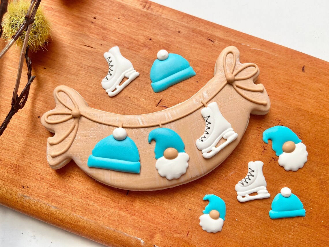 Winter Bundle Royal Icing Transfer Sheets 3 Designs 2 Sizes - Etsy