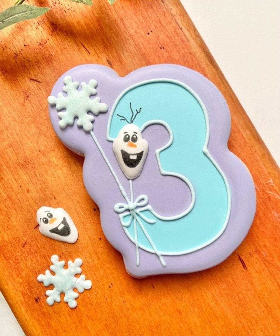 Frozen Birthday Royal Icing Transfer Sheets (2 Designs) - DIGITAL ...