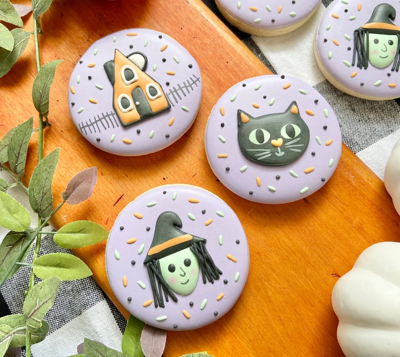 Spooky Halloween Bundle Royal Icing Transfer Sheets (3 Designs, 2 Sizes ...