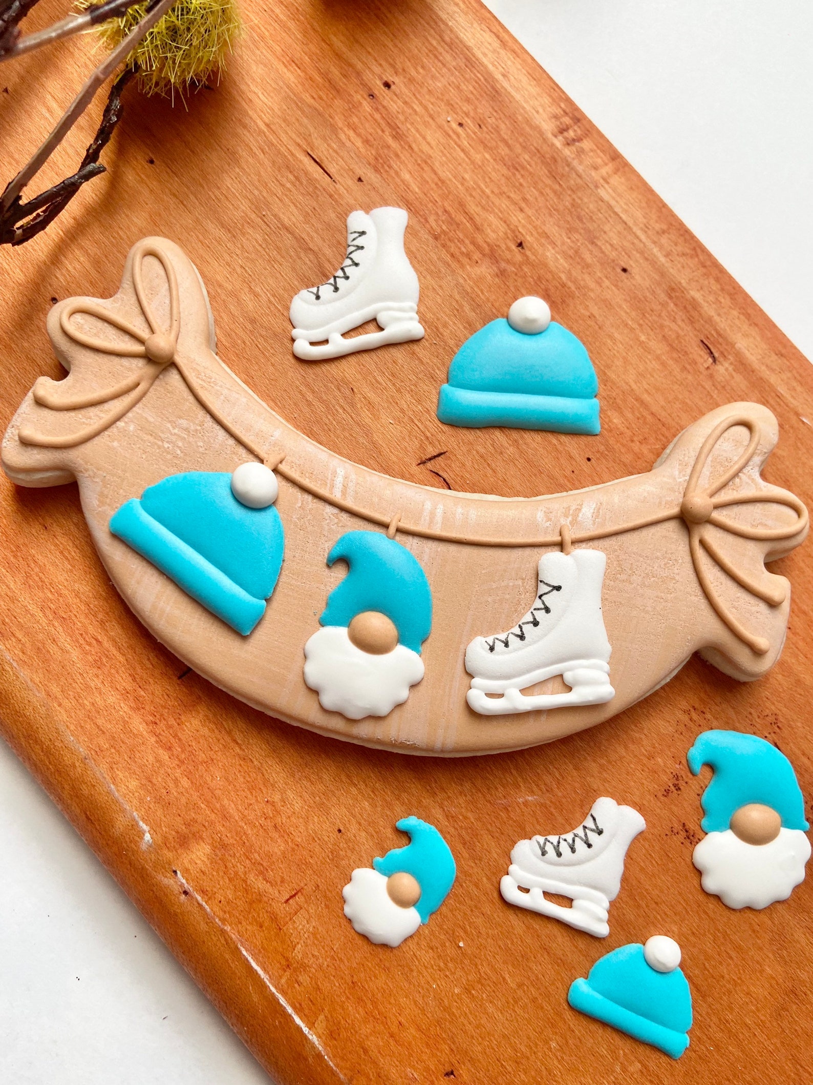 Winter Bundle Royal Icing Transfer Sheets 3 Designs 2 Sizes - Etsy