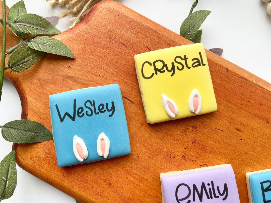 Bunny Ears Royal Icing Transfer Sheets (3 Sizes) - DIGITAL DOWNLOAD - Etsy
