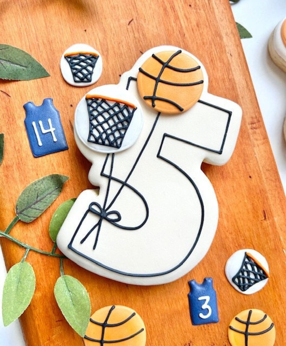 Basketball Birthday Bundle Royal Icing Transfer Sheets (3 Designs, 2 ...
