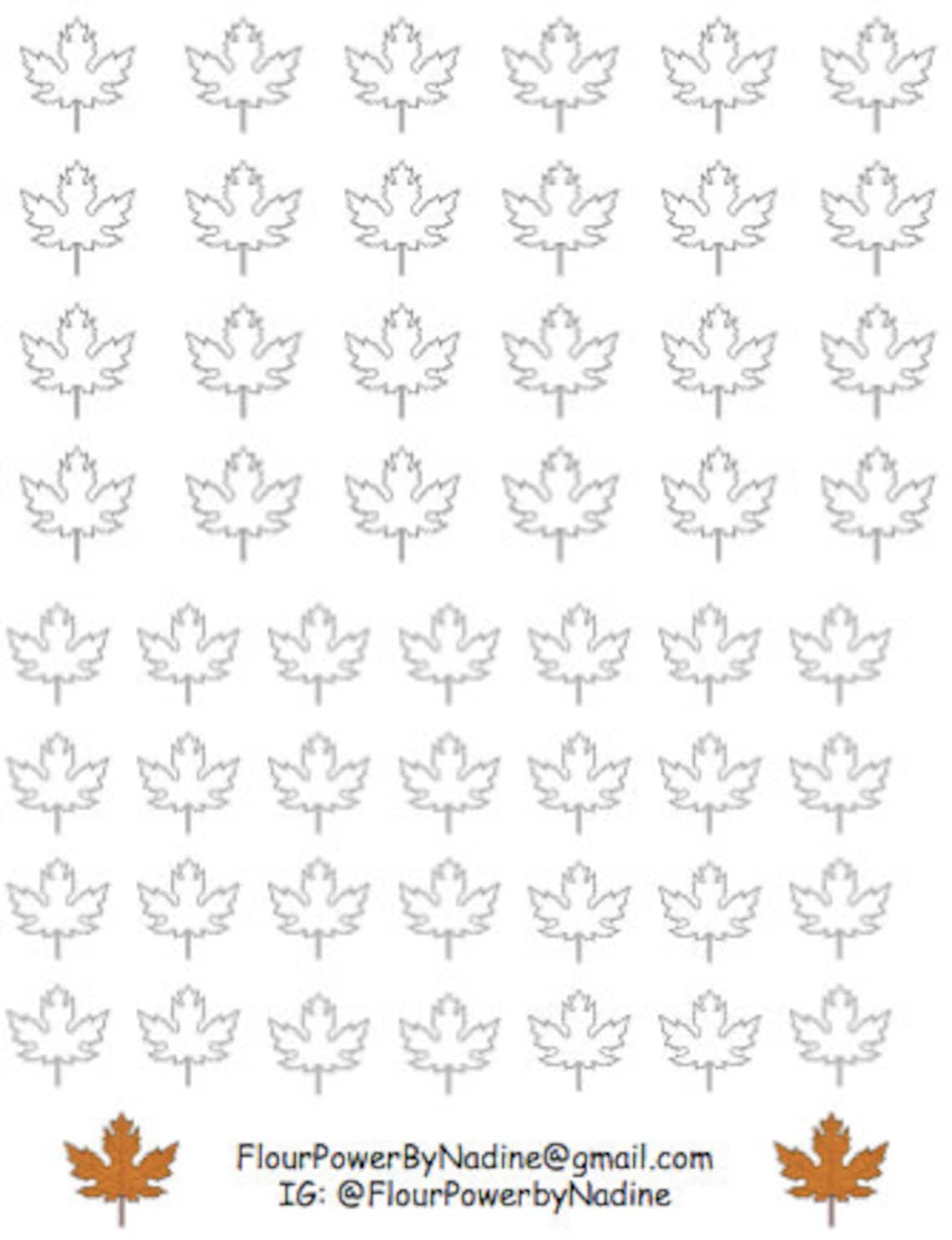 Thanksgiving Royal Icing Transfer Sheets 4 designs 2 sizes | Etsy