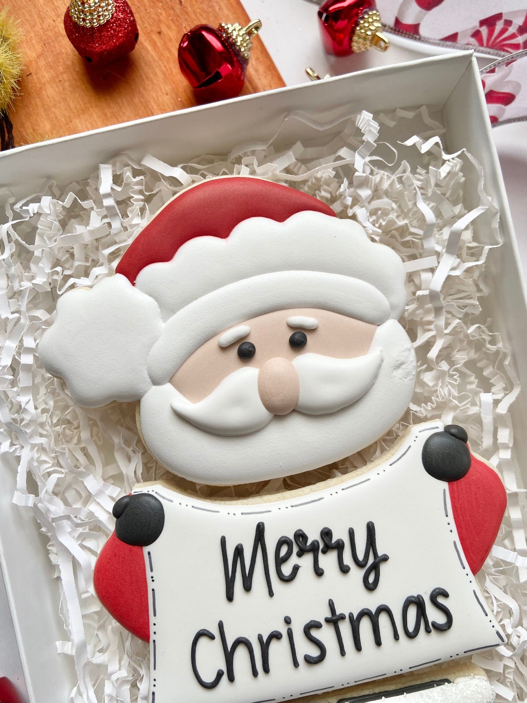 Santa's Mustache Royal Icing Transfer Sheets (3 Sizes) - DIGITAL ...