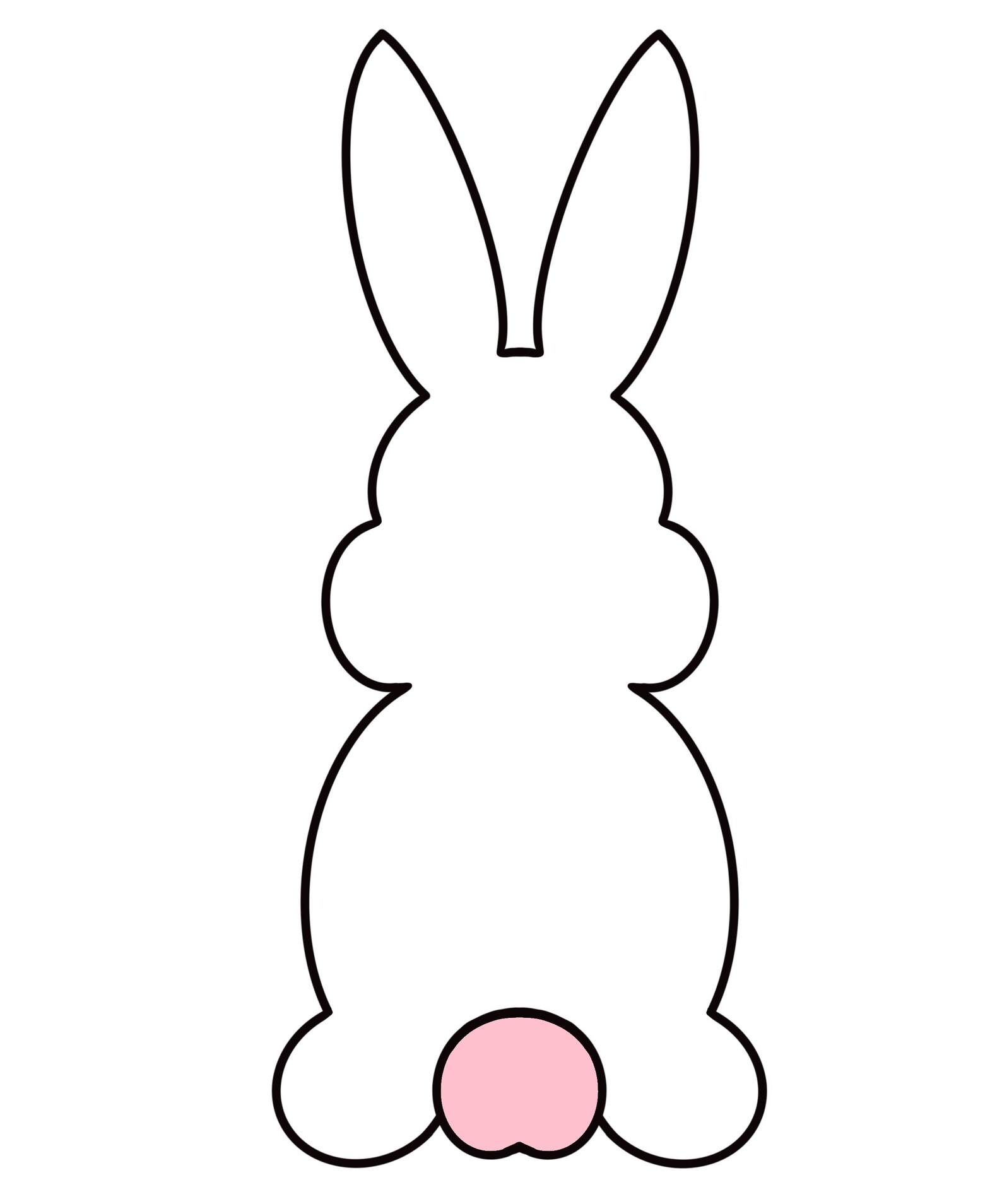 Bunny Silhouette Royal Icing Transfer Sheets 3 Sizes - Etsy