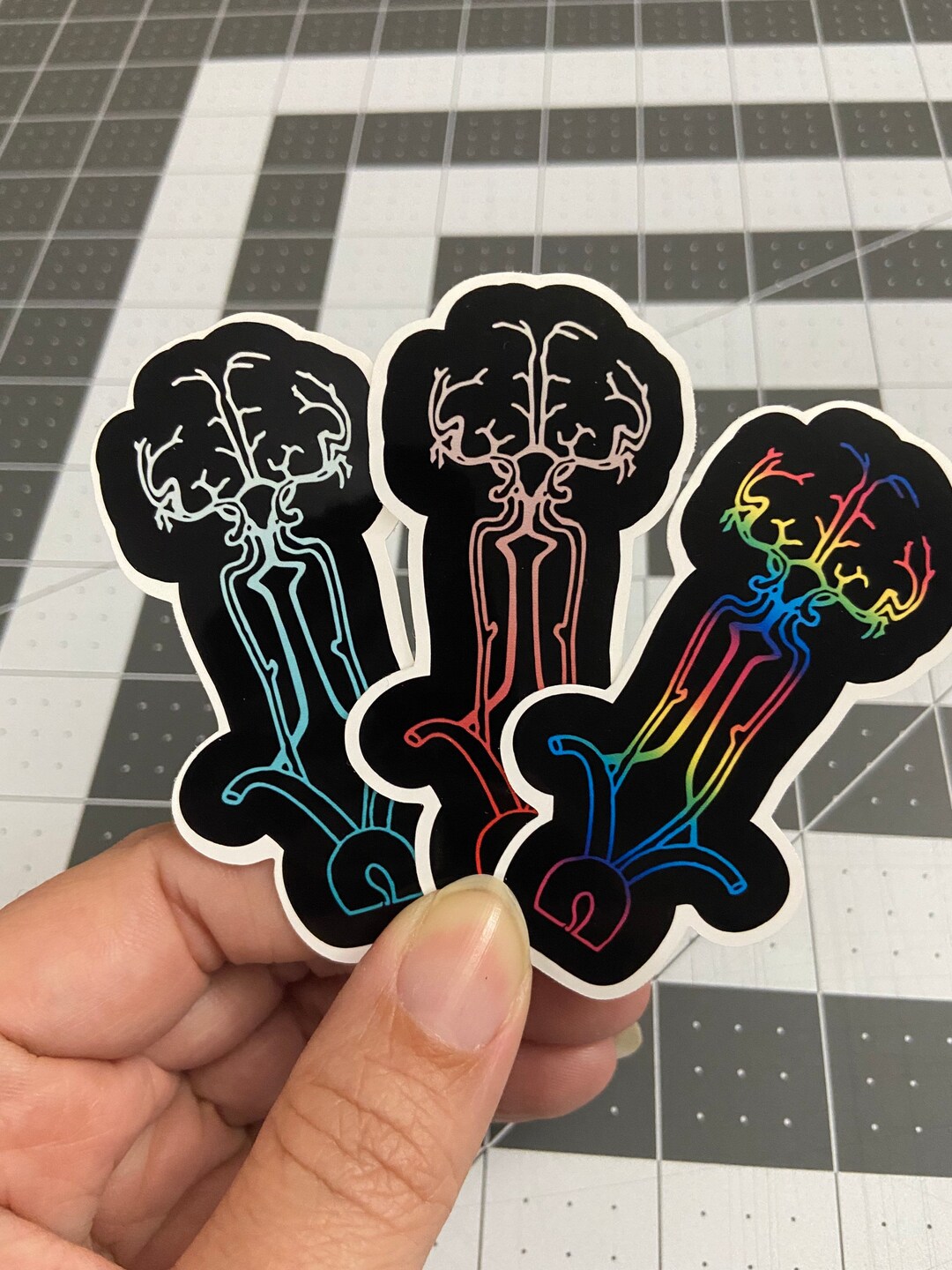 Cow/carotid Glossy Sticker, Angio, Cta, Radiology - Etsy